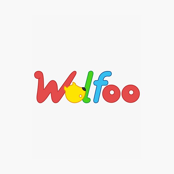 "Wolfoo Logo| Perfect Gift|wof foo" Photographic Print for Sale by ...