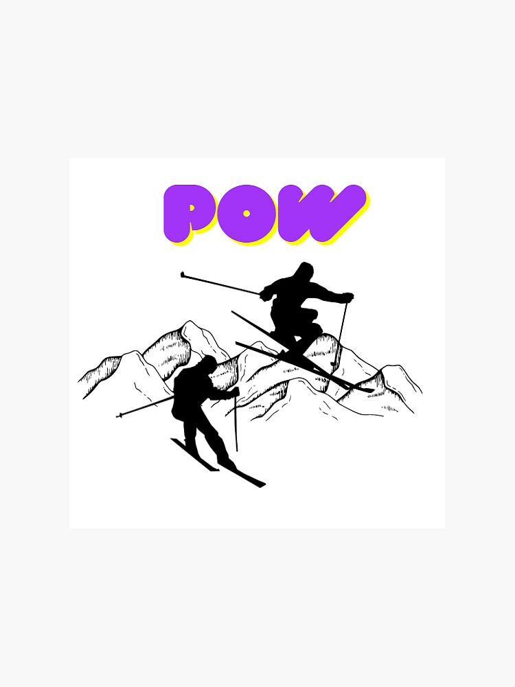 "Pow" Sticker by xana18 | Redbubble