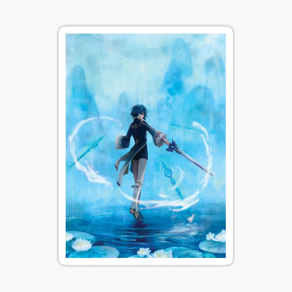 "Genshin Impact Xingqiu" Sticker for Sale by lorypig | Redbubble