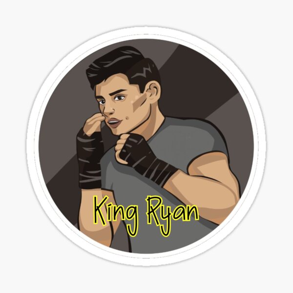 "King Ryan Garcia Grey Art Design" Sticker by stillballin | Redbubble