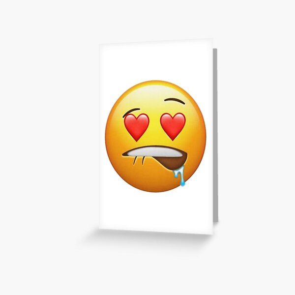 Tarjetas de felicitación «morder los labios emoji sheesh enamorado ...