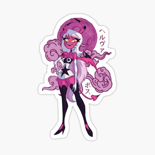 "Verosika Mayday Succubus Demon - Helluva Boss" Sticker for Sale by ...