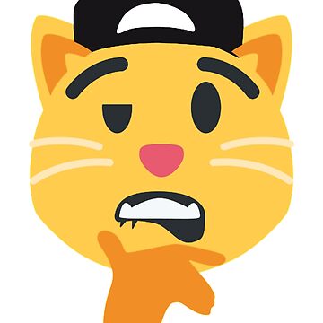 "cat biting lips emoji sheesh meme " Journal for Sale by SirMemesALotR ...