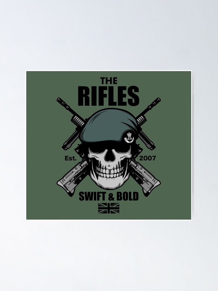 "The Rifles " Poster for Sale by StrongVlad | Redbubble