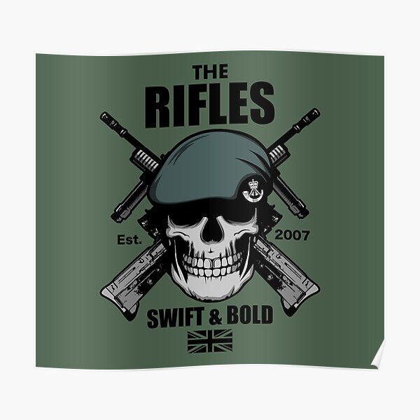 "The Rifles " Poster for Sale by StrongVlad | Redbubble