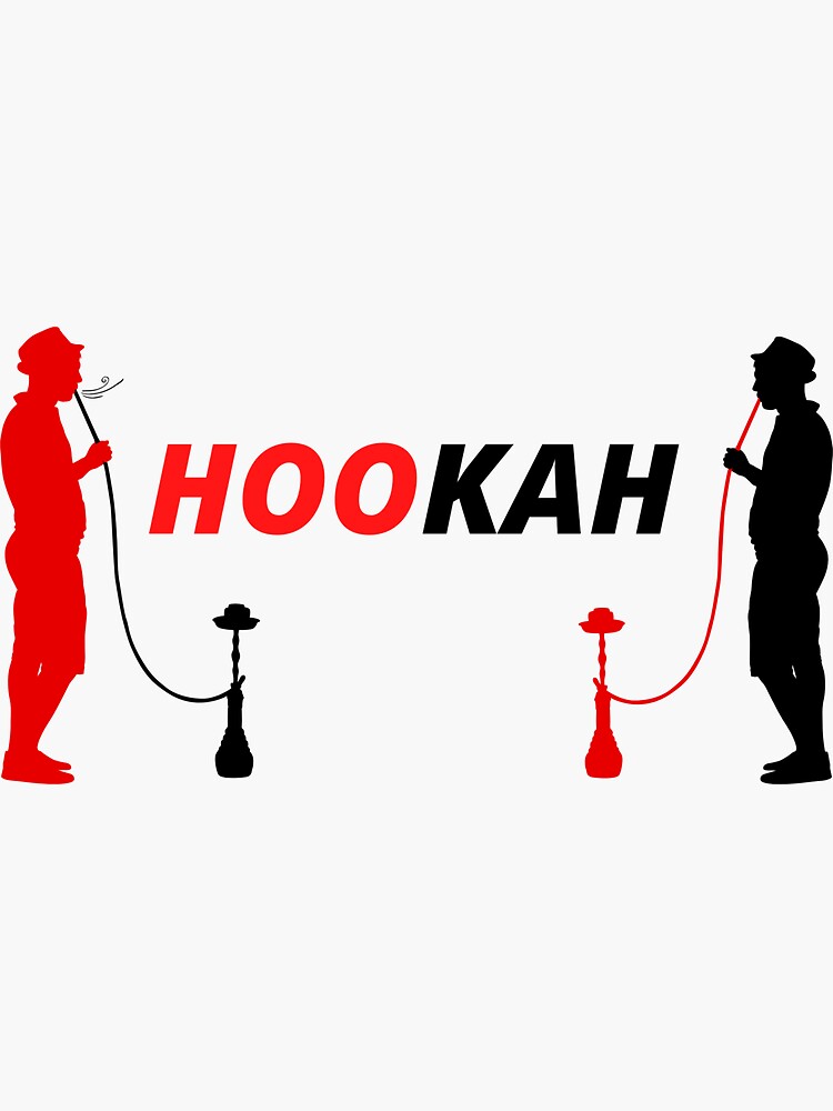 "HOOKAH" Sticker for Sale by Ayham1 | Redbubble