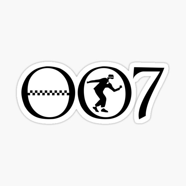 "Agent Rude Boy" Sticker for Sale by Dianefolmar | Redbubble