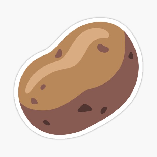"Potato Idaho Potato Baked Potato " Sticker for Sale by MKMemo1111 ...