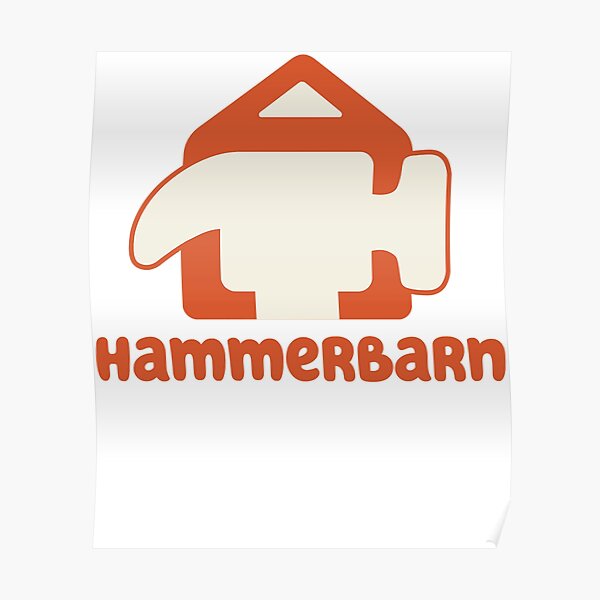 "Hammerbarn from Bluey Classic" Poster by consistenttrick | Redbubble