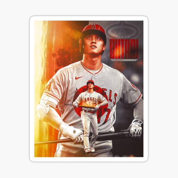 "Shohei Ohtani " Sticker for Sale by ARTofLOGANPAC | Redbubble