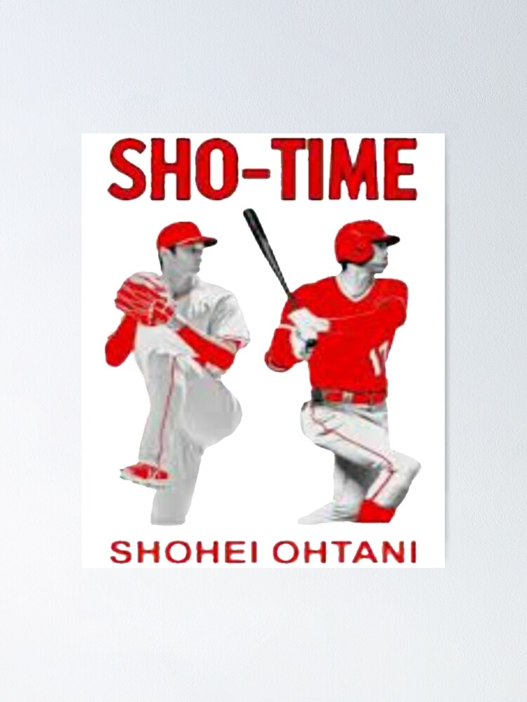 "Shohei Ohtani sho time " Poster for Sale by ARTofLOGANPAC | Redbubble