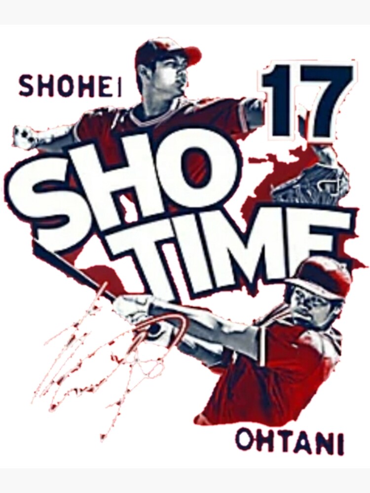 "Shohei Ohtani sho time " Poster for Sale by ARTofLOGANPAC | Redbubble