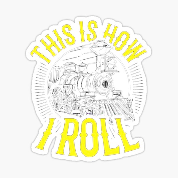 "Locomotive" Sticker for Sale by crackdesign11 | Redbubble