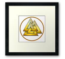 "Norse Valknut - White" by Ricky Barnes | Redbubble