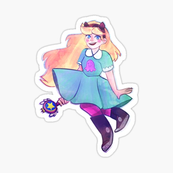 "Star Butterfly!" Sticker for Sale by kolkakoa | Redbubble