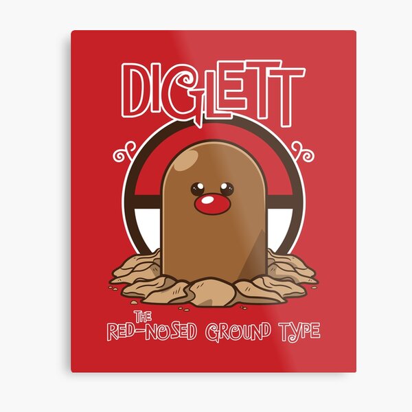 Diglett Metal Prints | Redbubble