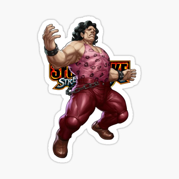 "Hugo Andore - 3rd Strike" Sticker for Sale by PitadorBoy | Redbubble