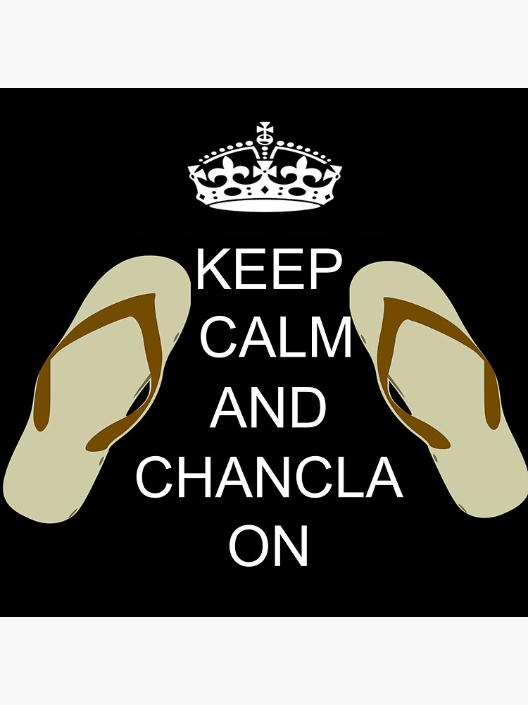 "CHANCLA" Sticker by Dogememestudios | Redbubble