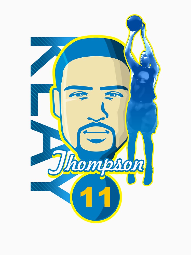 "Klay Thompson" T-shirt for Sale by alantsai | Redbubble | nba thompson ...