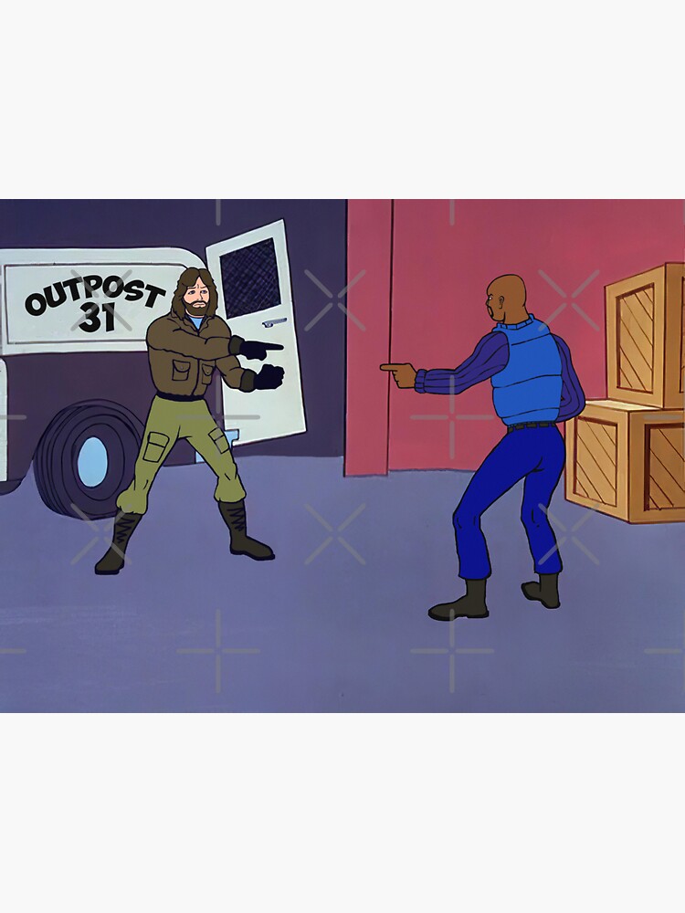 "Outpost 31" Sticker by captain-howdy | Redbubble