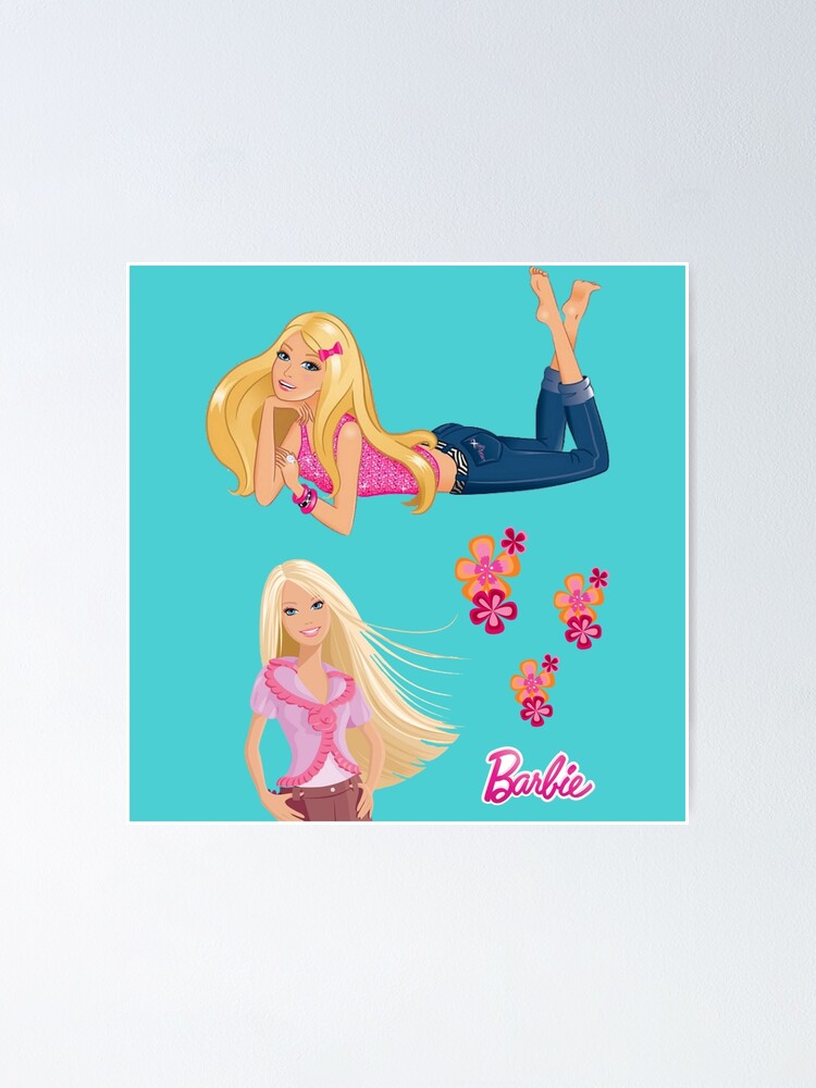 "Barbies - Economy Pack - 2 Stickers Pack" Poster by FaiqaIftikhar22 ...