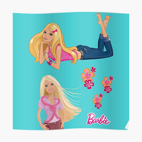 "Barbies - Economy Pack - 2 Stickers Pack" Poster by FaiqaIftikhar22 ...