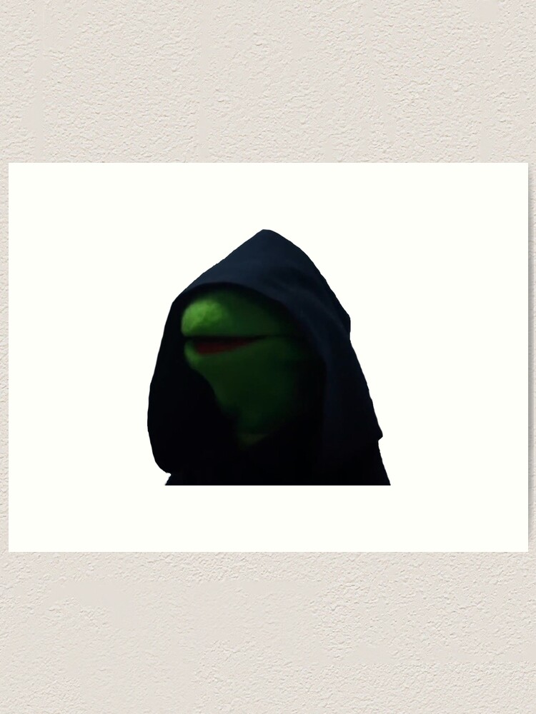 "Dark Kermit" Art Print for Sale by KnightSteel | Redbubble