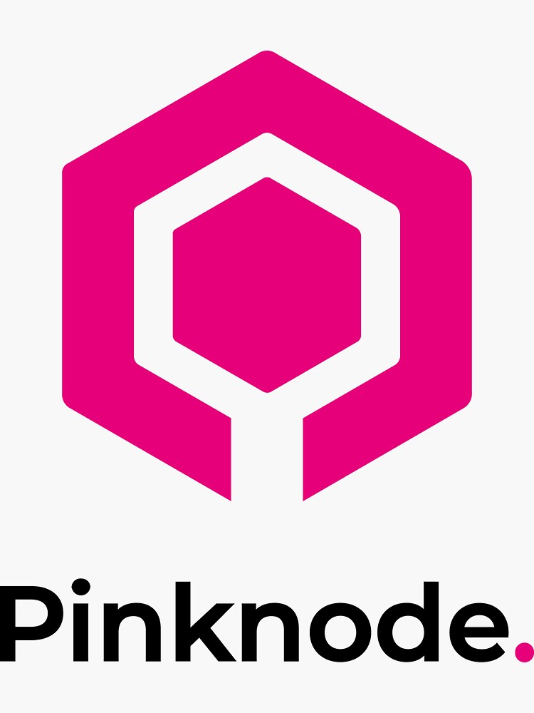 "Pinknode PNODE" Sticker by PopFoxT-shirts | Redbubble