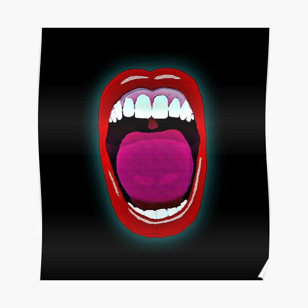 "let it all out" Poster for Sale by ZERO-by-Design | Redbubble