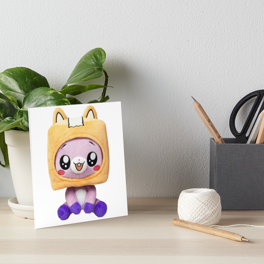 "lankybox, lankybox australia stickers" Art Board Print by Moha-999 ...