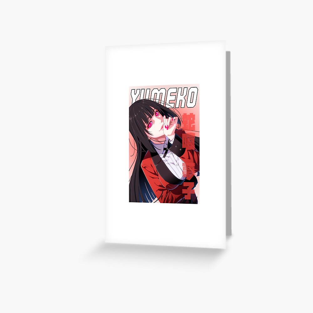 "kakegurui" Greeting Card by Amelia-Nina | Redbubble