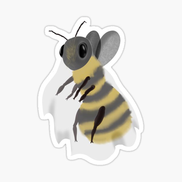 "Spooky bee" Sticker for Sale by sweetrfutr27 | Redbubble