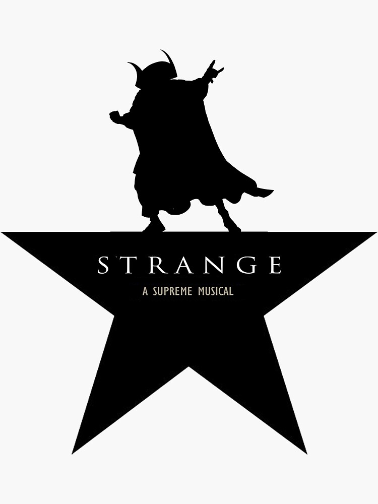 "Strange" Sticker by NicronCreations | Redbubble