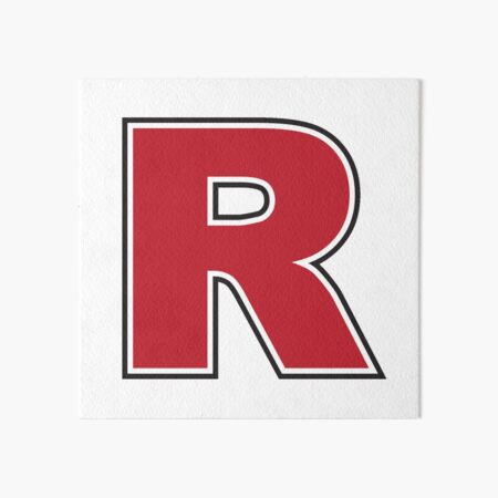 "Red Letter R" Art Board Print for Sale by CEFrusher | Redbubble