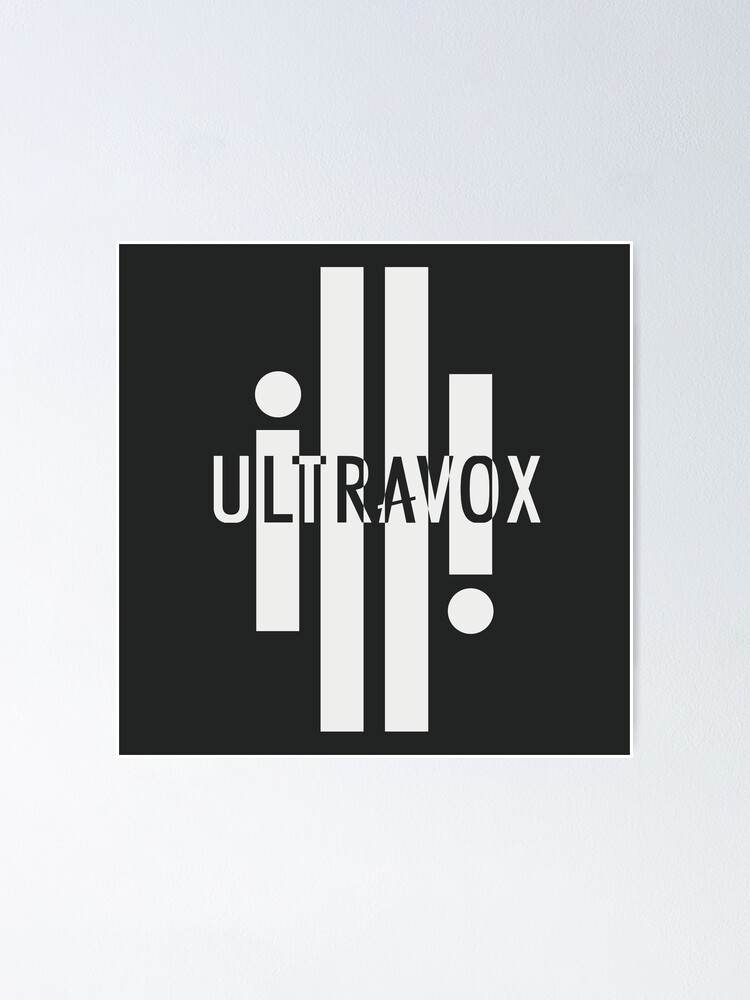 "Ultravox - 'Brilliant' Logo" Poster for Sale by OnlyJapan | Redbubble