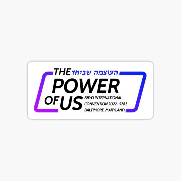 "IC 2022 The Power of Us" Sticker for Sale by HakotelBBG | Redbubble