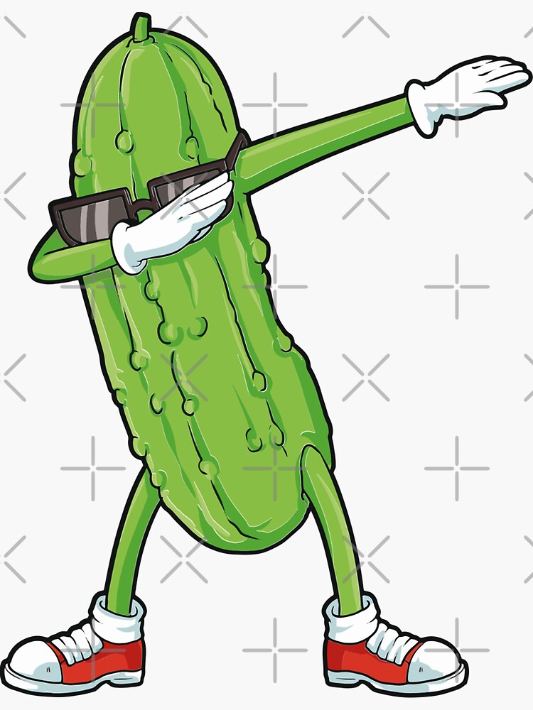 "Dabbing pickle, pickle lover, I love pickles, Pickles, dab, pickle ...