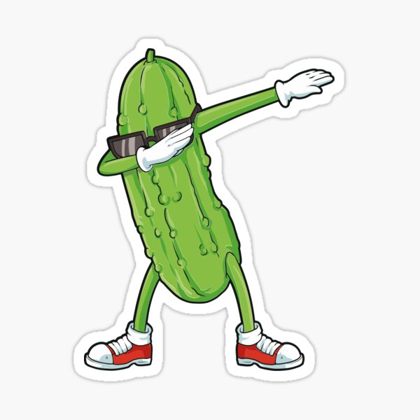 "Dabbing pickle, pickle lover, I love pickles, Pickles, dab, pickle ...