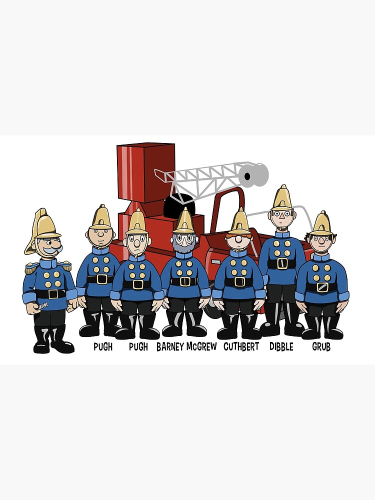 "Trumpton Fire Crew" Poster for Sale by Rude-Guy | Redbubble