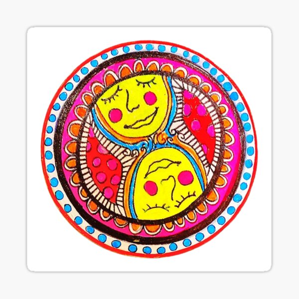 "queen mandala" Sticker for Sale by DreamlandMall | Redbubble