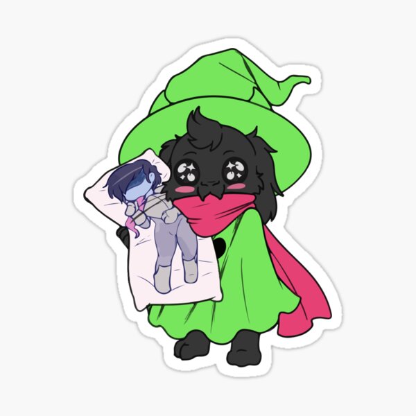 "Ralsei Deltarune " Sticker for Sale by mumdropshop | Redbubble