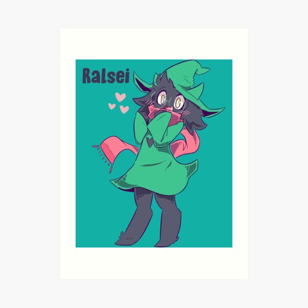"Ralsei Deltarune" Art Print for Sale by mumdropshop | Redbubble