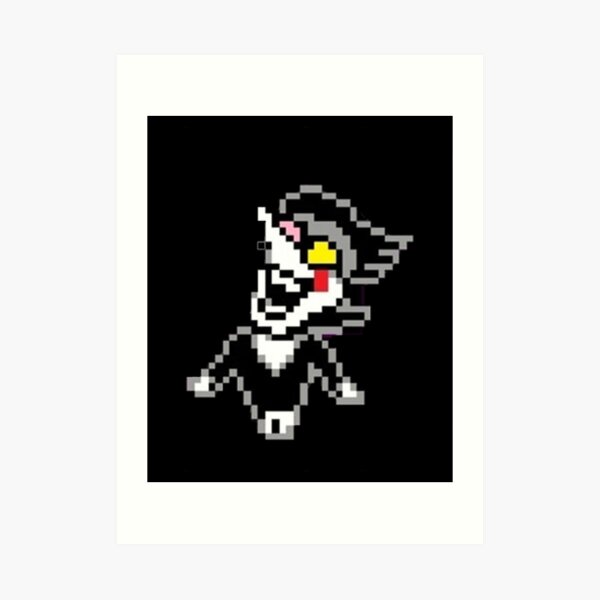 "Spamton Pixel " Art Print for Sale by mumdropshop | Redbubble