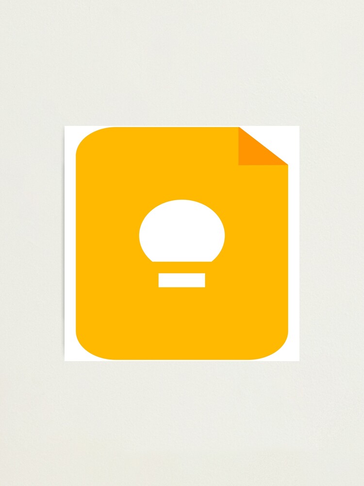 "Google Keeps app logo" Photographic Print for Sale by OmranHorizon ...