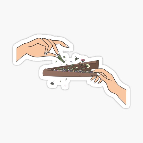 "Girl Blunt 1" Sticker for Sale by alexvoss | Redbubble