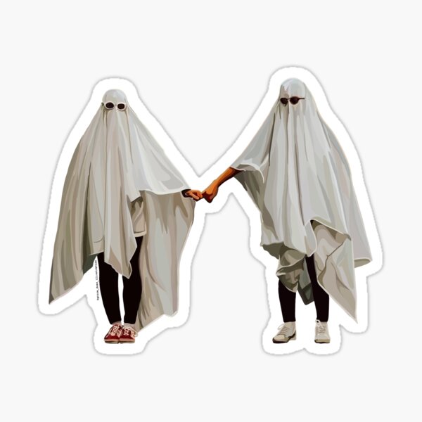 "Ghost Challenge Illustration - Two Funky Ghosts with nothing but good ...