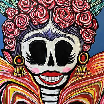 "Day of the Dead Skeleton Art by Antonio Rael" Art Print for Sale by ...