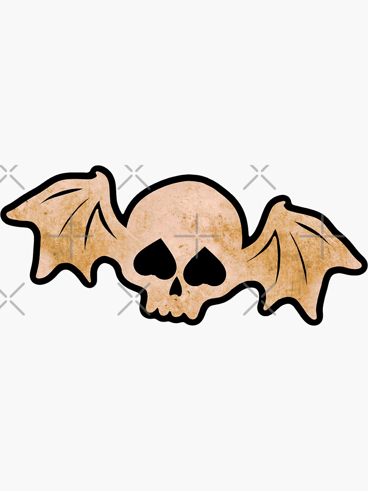"batty bat" Sticker for Sale by BoneArtPetite | Redbubble