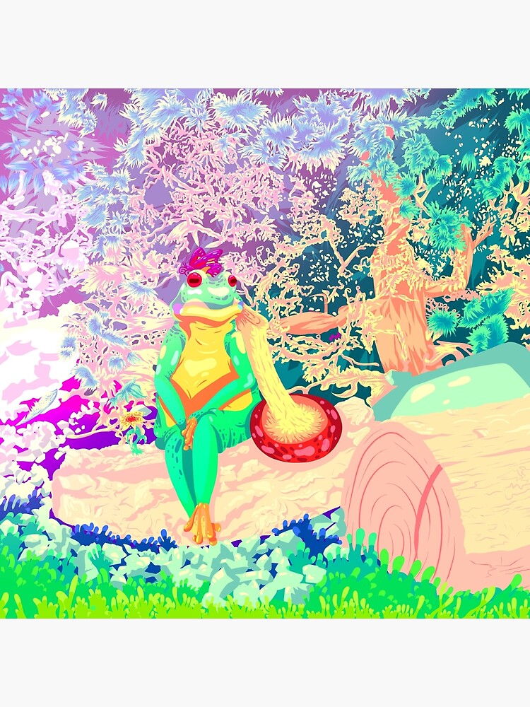 "Frogu" Poster by SaniFlash | Redbubble