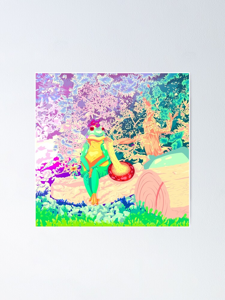 "Frogu" Poster by SaniFlash | Redbubble